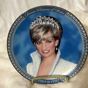 Franklin Mint | Art | Princess Diana Collection Plate | Poshmark
